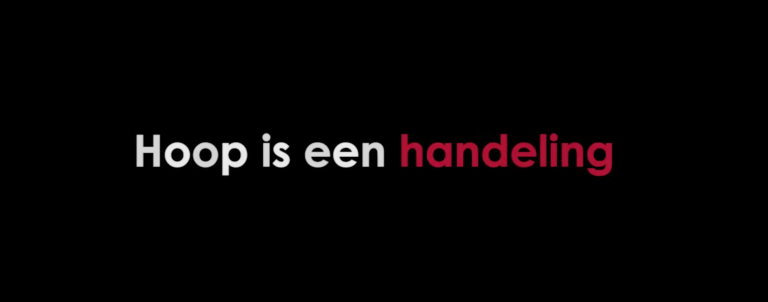 Hoop is een handeling – Druk & Dwars